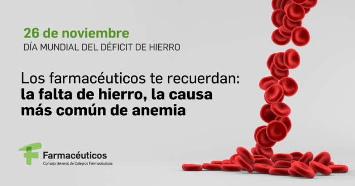 Los farmacéuticos ceutíes recuerdan que la falta de hierro es la causa ...